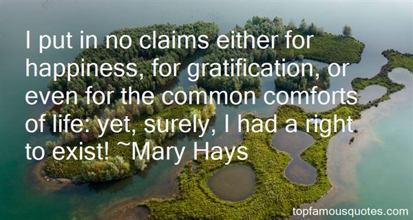 Mary Hays Quotes